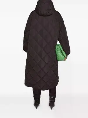 STAND STUDIO Sue Quilted Hooded Coat