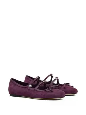 Marc Jacobs Bow-detail Ballerina Flats