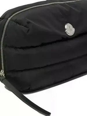 Moncler Quilted Makeup Bag - Black