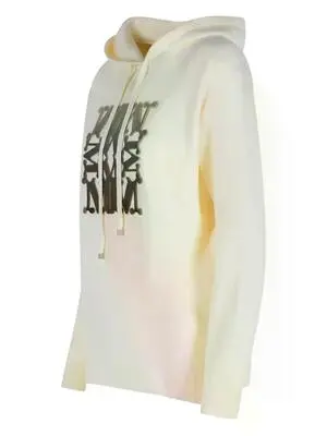 Max Mara Logo-embellishment Hoodie - Neutrals