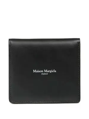 MAISON MARGIELA Logo Leather Wallet - Black