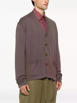 VIVIENNE WESTWOOD V-neck Cardigan - Brown