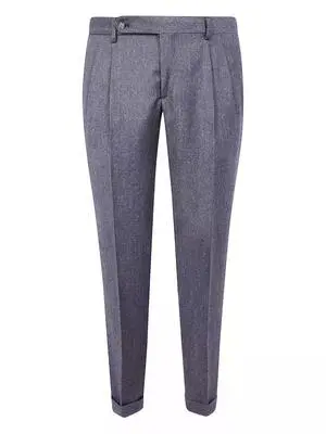 Barba Napoli Cuffed Pants For Men
