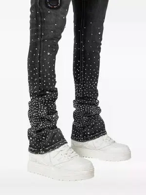 GUAPI Crystal-embellished Jeans