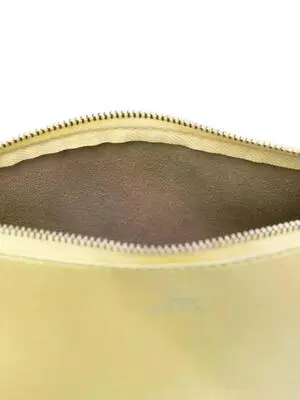 TOTEME Bevel Satin Shoulder Bag - Yellow