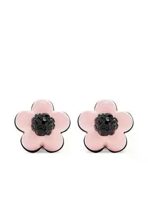 Marc Jacobs The Daisy Stud Earrings Pink