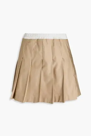 Sandro Pleated Mini Skirt