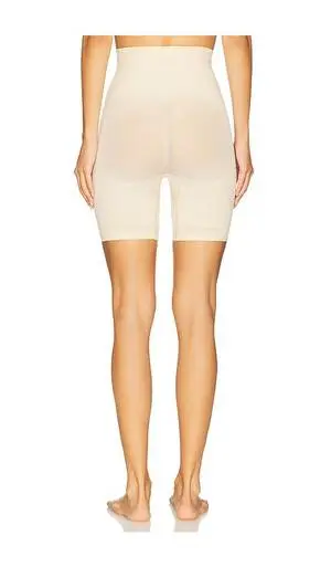 SKIMS Seamless Sculpt Mid Thigh Short In Nude - Sand