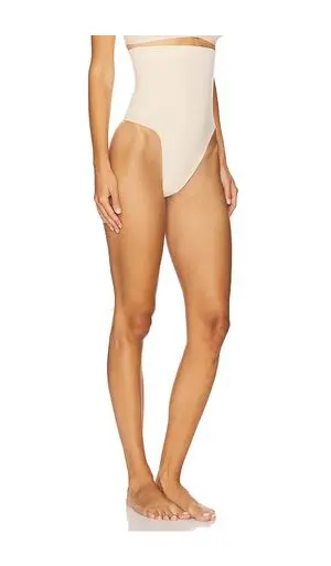 SKIMS Seamless Sculpt High Waist Thong In Nude - Sand