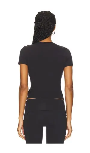 SKIMS Cotton Jersey T-shirt - Soot