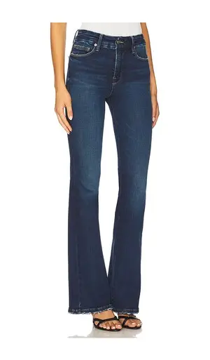Good American Soft Tech Good Classic Bootcut Jeans - Indigo511
