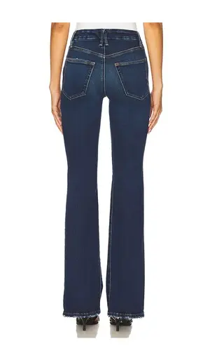 Good American Soft Tech Good Classic Bootcut Jeans - Indigo511