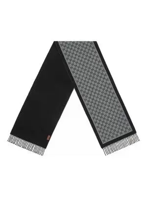 Gucci Gg Jacquard Wool Scarf