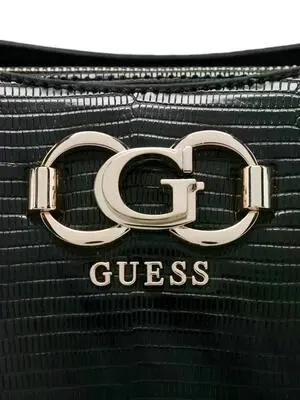 Guess Snakeskin Effect Tote Bag