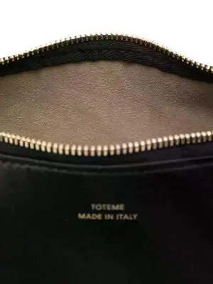 TOTEME Bevel Zip Shoulder Bag - Black