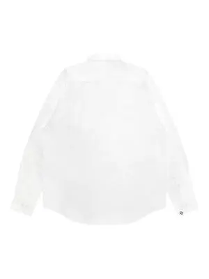 AAPE BY *A BATHING APE® Logo-patch Button-down Shirt
