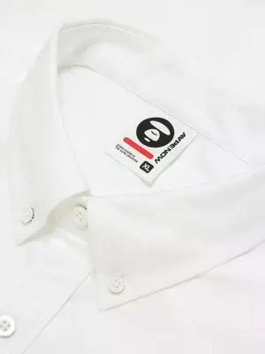 AAPE BY *A BATHING APE® Logo-patch Button-down Shirt