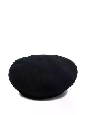 NEIGHBORHOOD Embroidered Cotton-blend Beret - Black