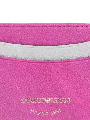 Emporio Armani Leather Colour-block Cardholder