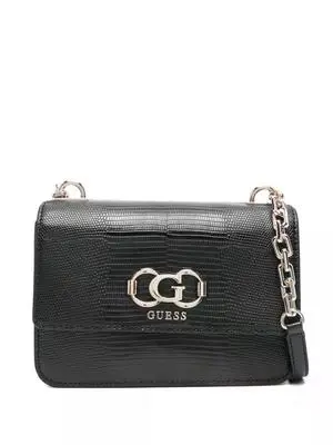 Guess Embossed-leather Satchel