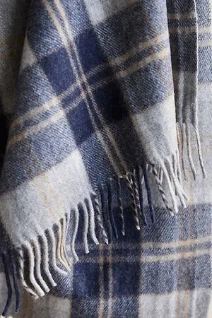 TBCO Tartan Recycled Wool Throw