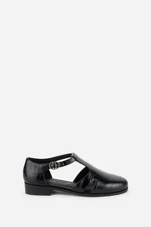 Intentionally Blank Eureka Mary Jane Flats - Black
