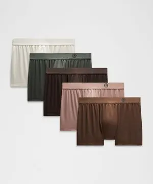Lululemon Always In Motion Boxer Brief 3" French Press