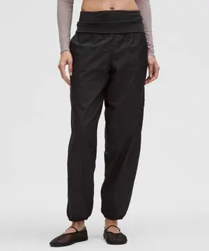 Lululemon Lightweight Foldover-waist Jogger - Black