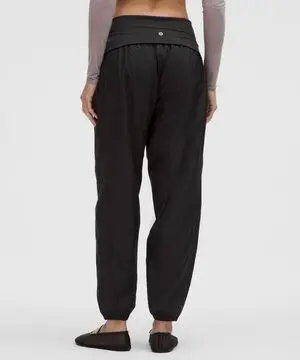 Lululemon Lightweight Foldover-waist Jogger - Black