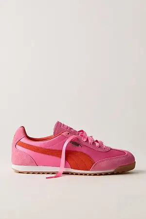 PUMA Arizona Nylon Sneakers - Poise Pink/fierce Red/white