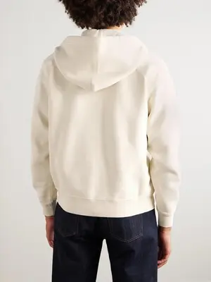 TOM FORD Slim-fit Cotton-jersey Zip-up Hoodie