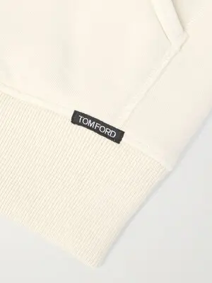 TOM FORD Slim-fit Cotton-jersey Zip-up Hoodie