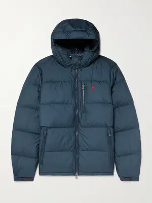 Polo Ralph Lauren Logo-embroidered Quilted Down Jacket