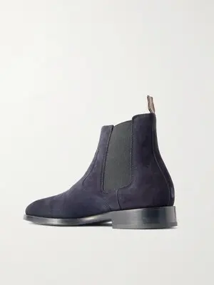 Paul Smith Lawson Suede Chelsea Boots - Blue