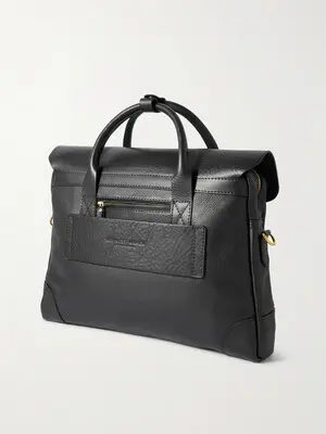 Bennett Winch Full-grain Leather Briefcase - Black