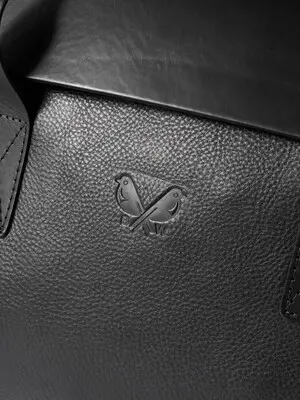 Bennett Winch Full-grain Leather Briefcase - Black