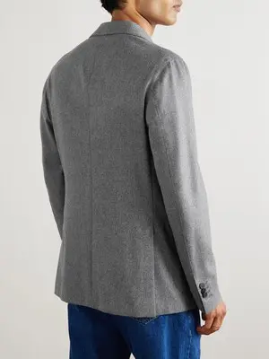 SLOWEAR Slim-fit Wool-blend Blazer