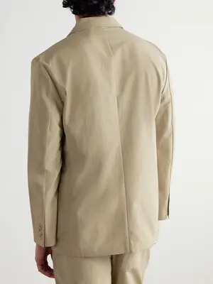 SSAM Cotton And Silk-blend Blazer