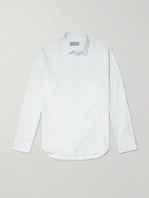 Canali Spread Collar Shirts For Men