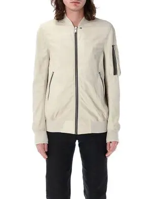 Rick Owens Classic Flight Lamb Leather Jacket - Dinge