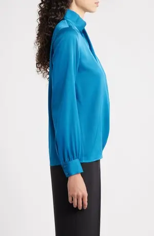 Elie Tahari Jaden Silk Shirt