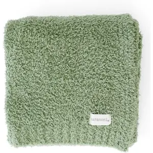 SARANONI Bamboni Receiving Blanket - Olive
