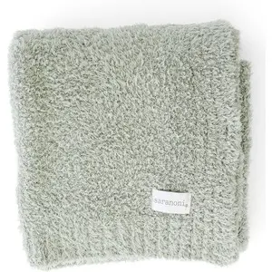 SARANONI Bamboni Receiving Blanket - Sage