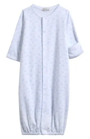KISSY KISSY Ele-fun Print Convertible Pima Cotton Gown