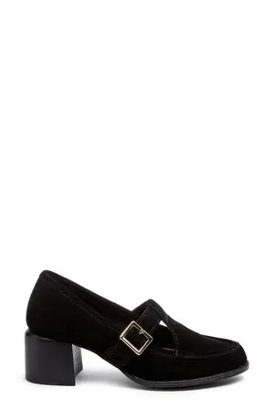 KELSI DAGGER BROOKLYN Caleb T-strap Pump - Black