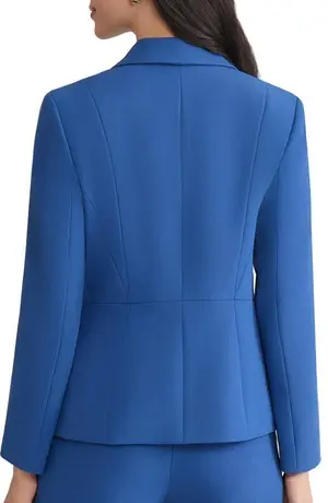 KASPER One-button Blazer - Blue Night