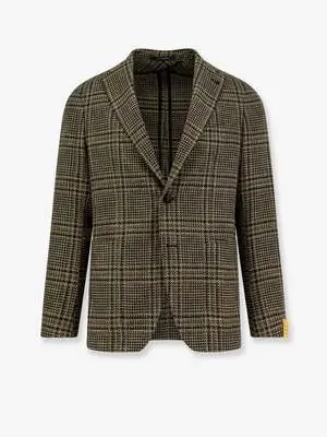 Tagliatore Wool Blend Blazer - Green