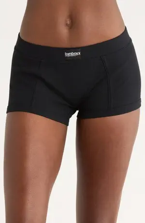TOMBOYX Rib Boyshorts Black