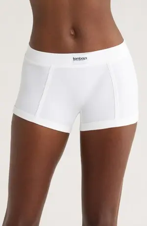 TOMBOYX Rib Boyshorts Bright White