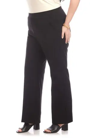 Karen Kane Straight Leg Pull-on Trousers